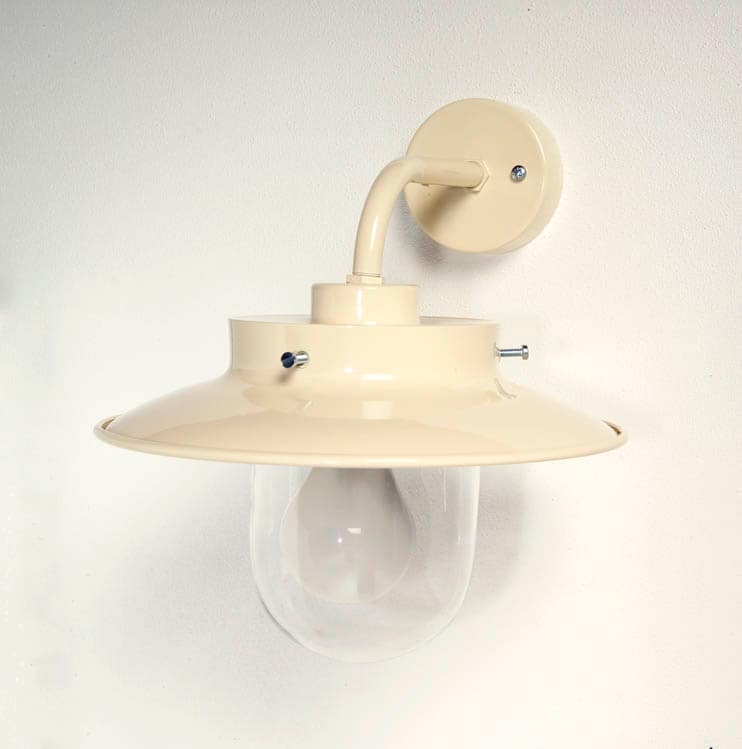 Cream Burford Belfast Outdoor Wall Light - Fisherman's Lights UK